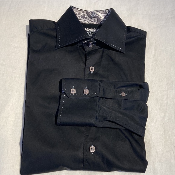 Debonair | Shirts | Debonair Collection Paris Button Up Shirt Size 4 ...